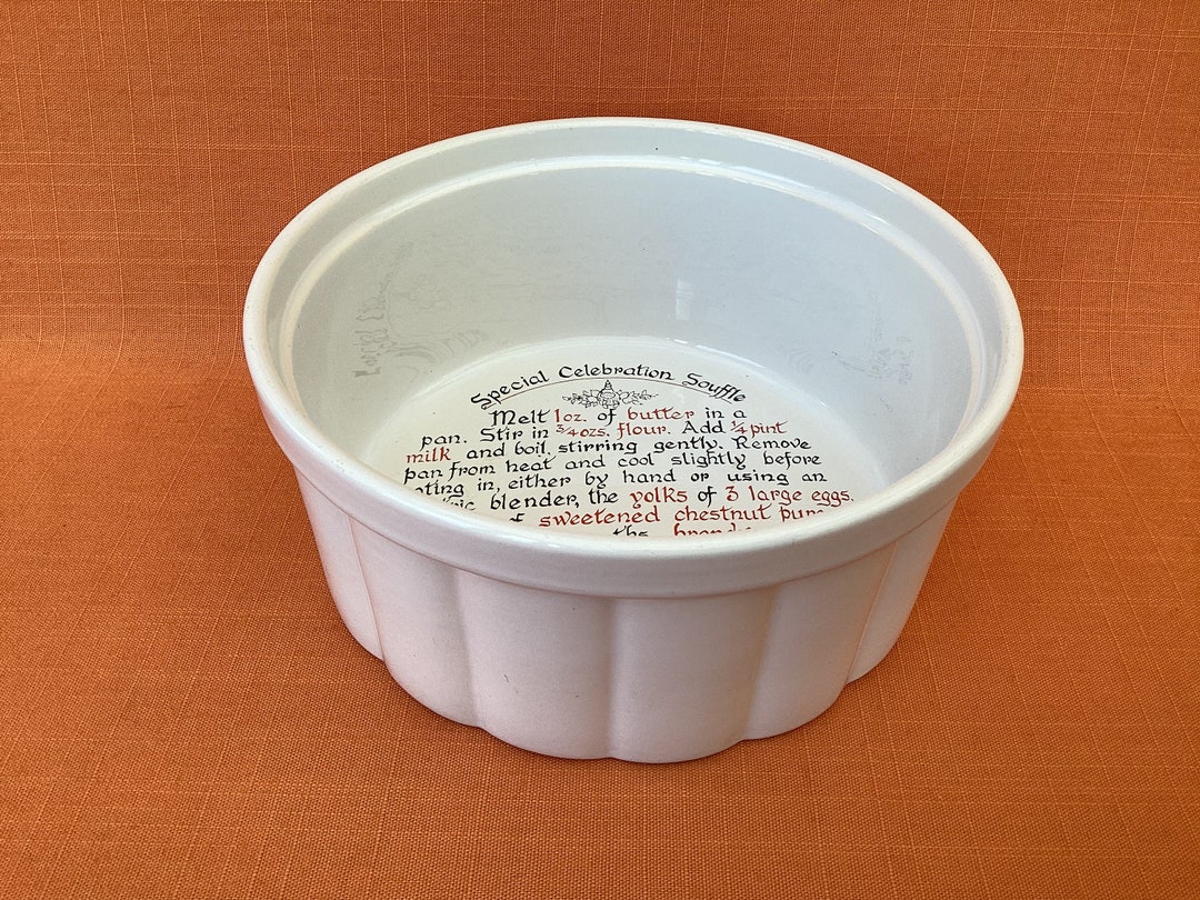 TG Green Spectrum Soufflé Dish: 1970s Earthenware Baking Dish - Etsy