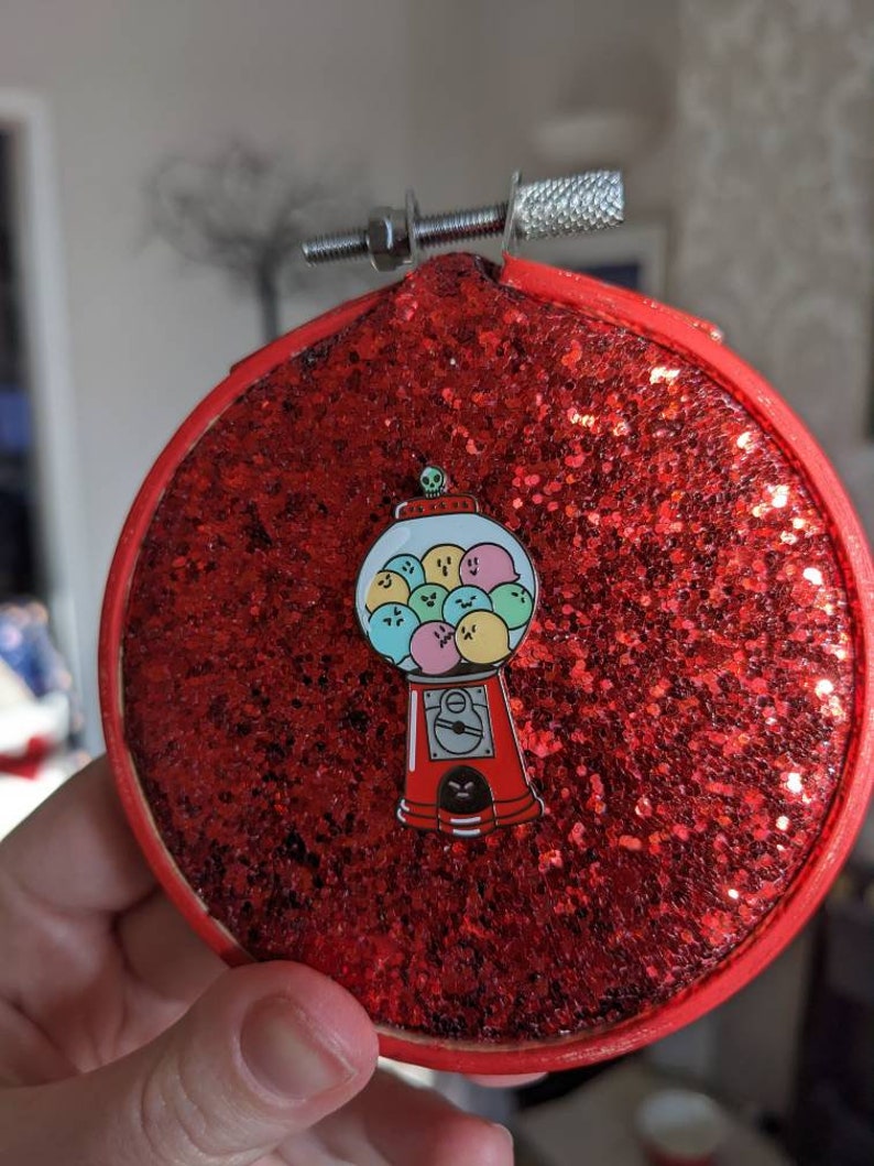 Ghost Gumball Machine Enamel Pin - Etsy