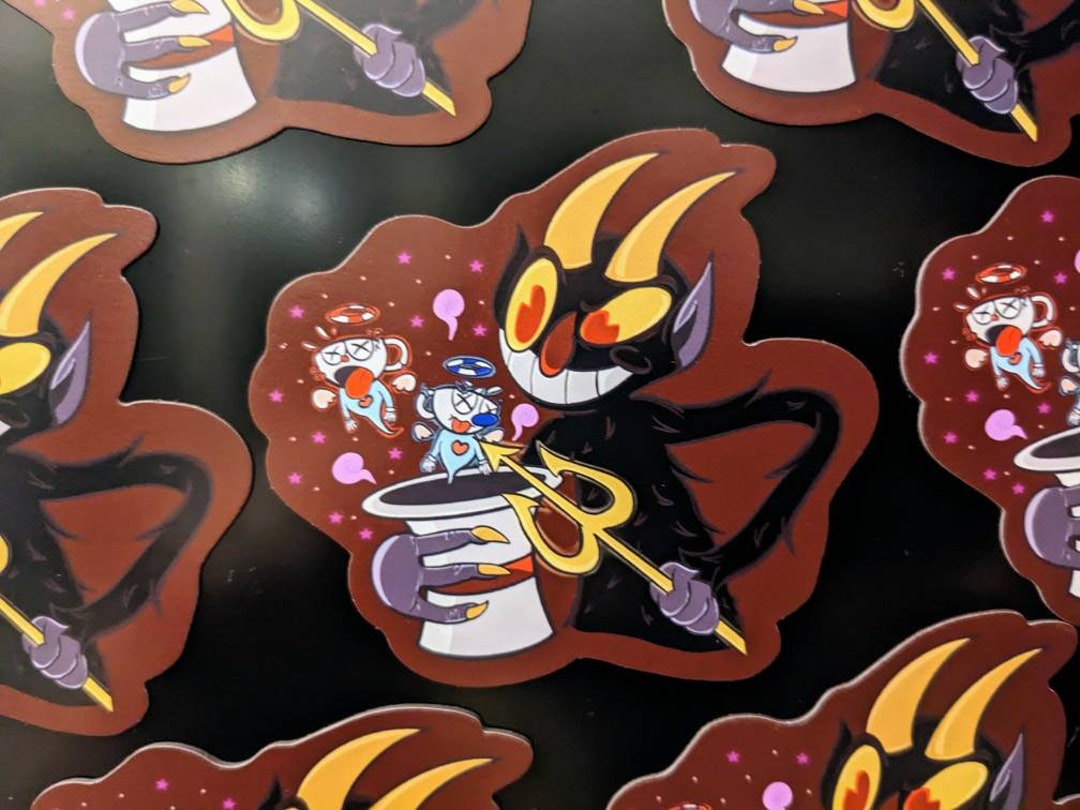 Cuphead Devil Magnet - Etsy