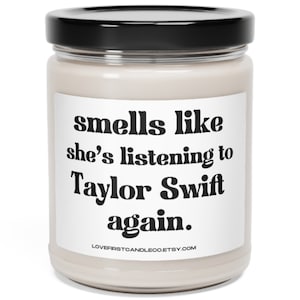 Smells Like Taylor Swift, Taylor Swift Candle, TPPD, Swifty Gifts ...