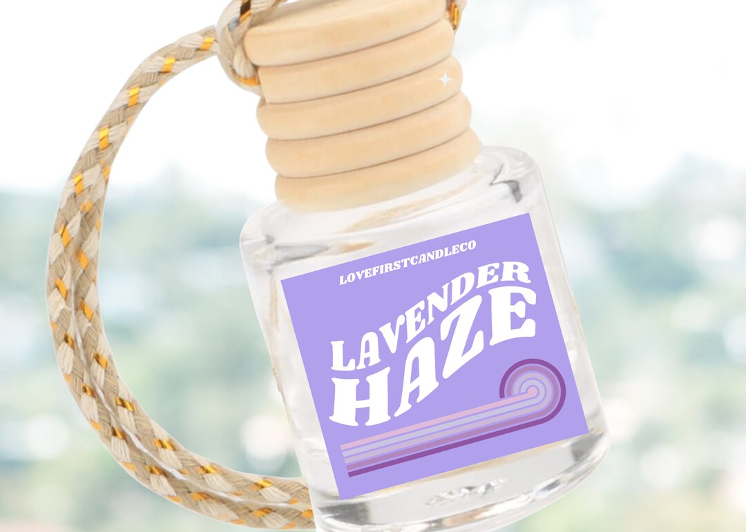 Lavender Haze, Car Air Freshener, Hanging Car Diffuser, Road Trip ...