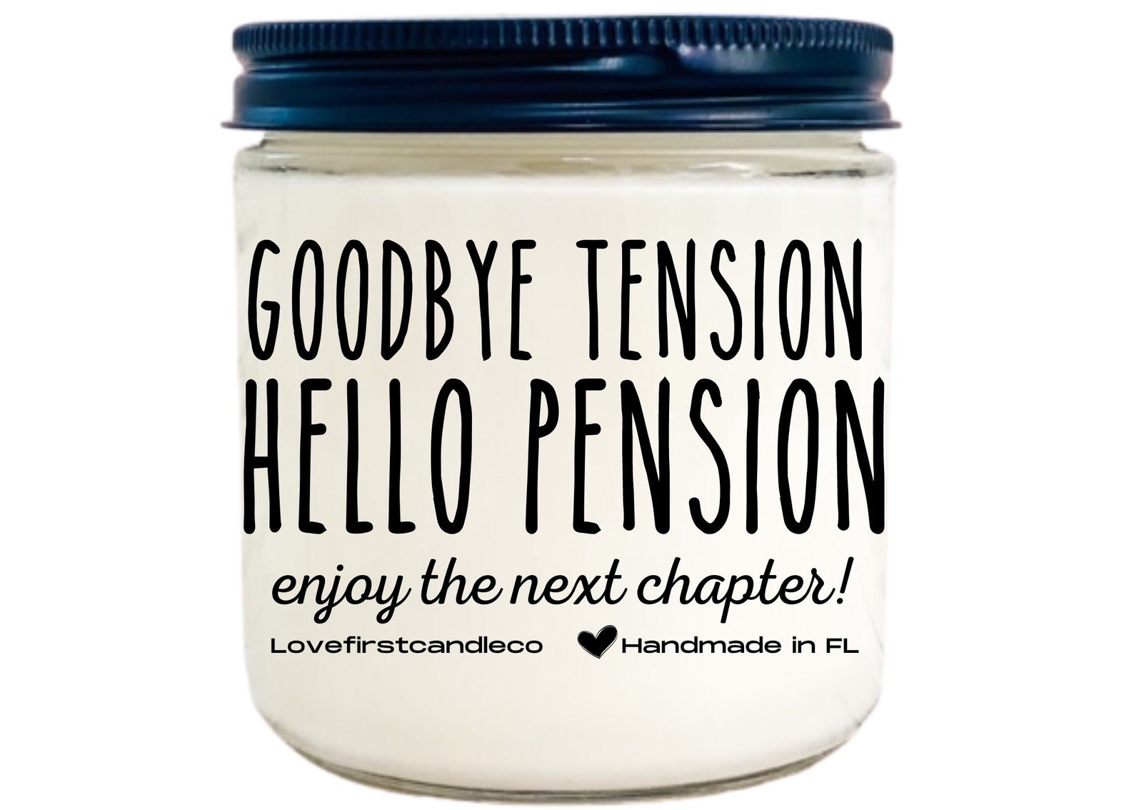 GOODBYE TENSION Hello Pension, Retirement for Woman, Retirement Party ...