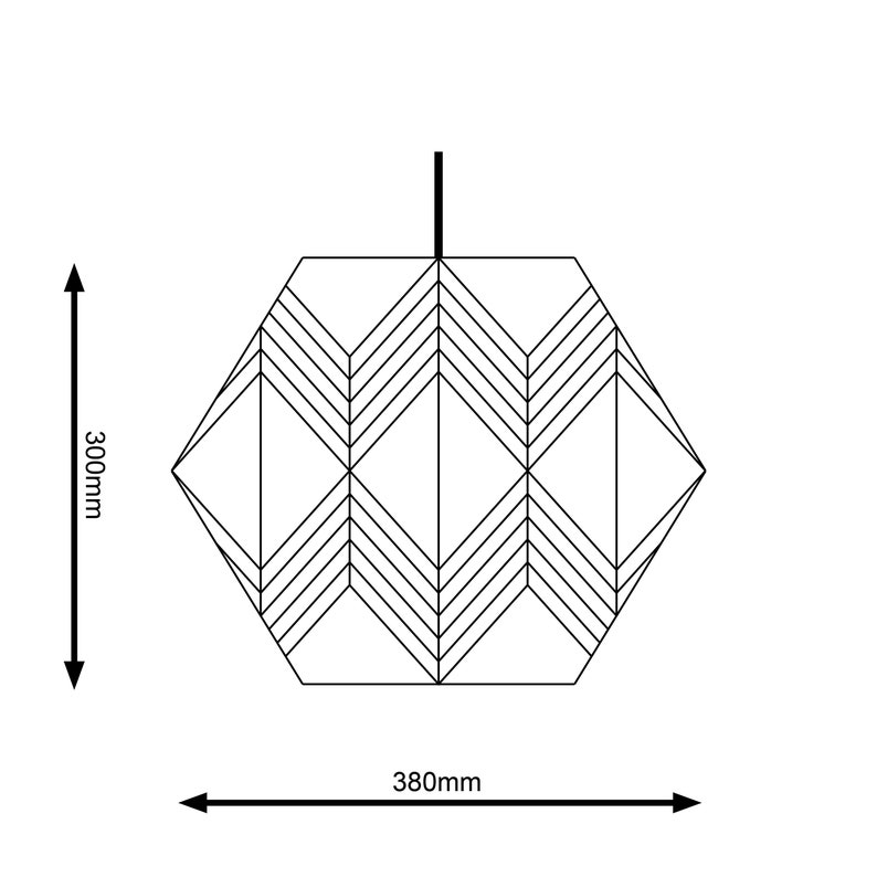 Kai Origami Pendant Paper Lampshade in White - Etsy