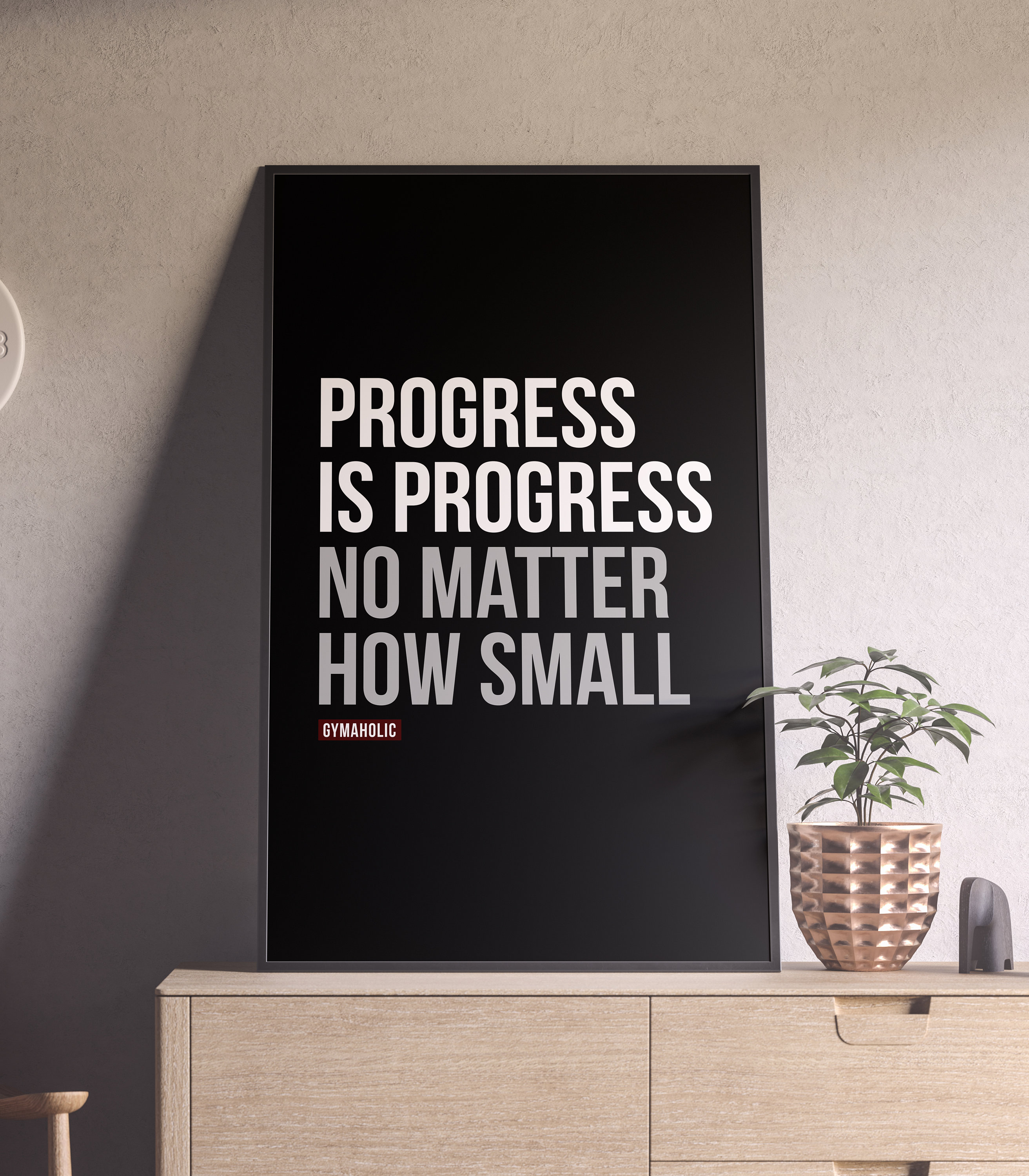 Progress is Progress, No Matter How Small, Printable Motivational Quote ...