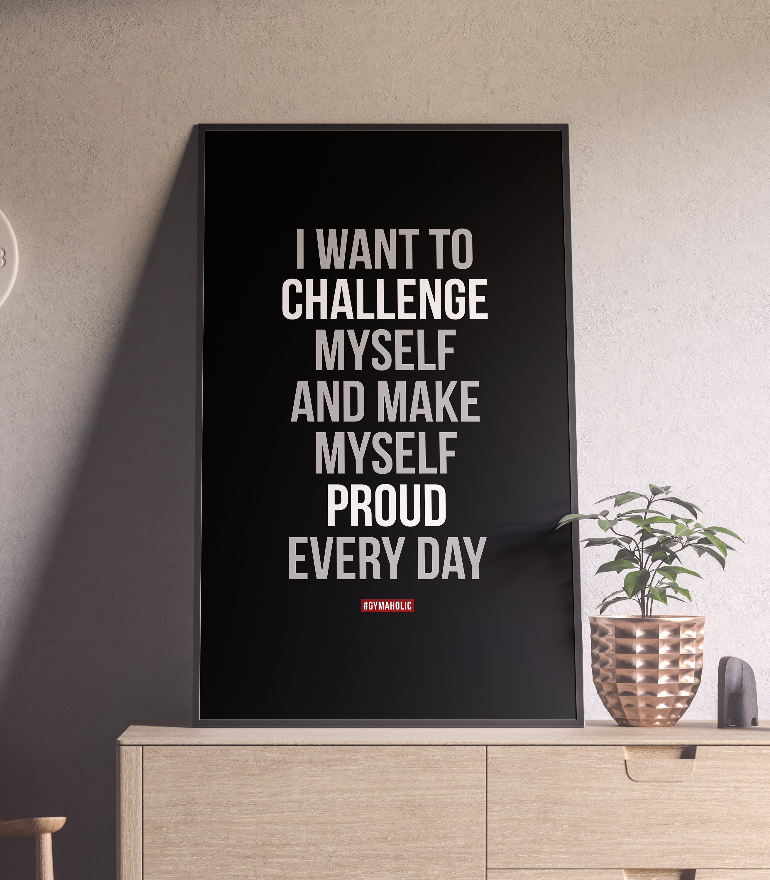 Make Myself Proud Every Day Printable Motivational Quote - Etsy