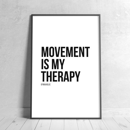 Gym Motivational Wall Decor Fitness Printable Poster Workout | Etsy