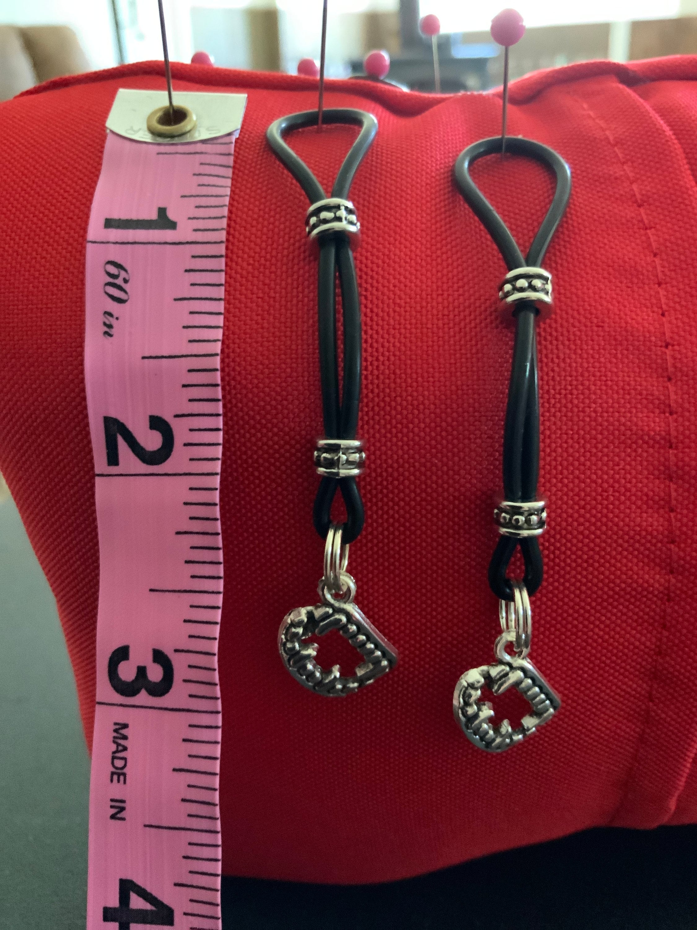 Vampire Nipple Noose Clamps, Adult BDSM / Kinky Jewelry by ...