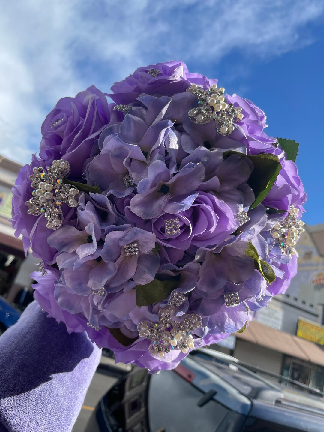 Lilac Quinceañera Bouquets - Etsy