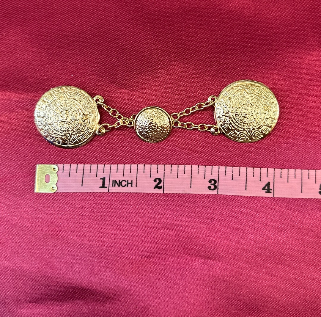 Gold Charro Button - Etsy