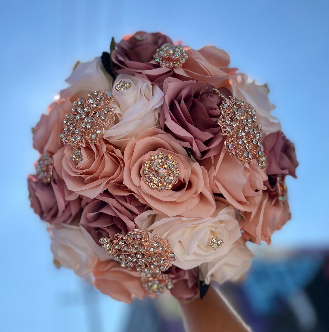 Pictures Of Rose Gold Flowers