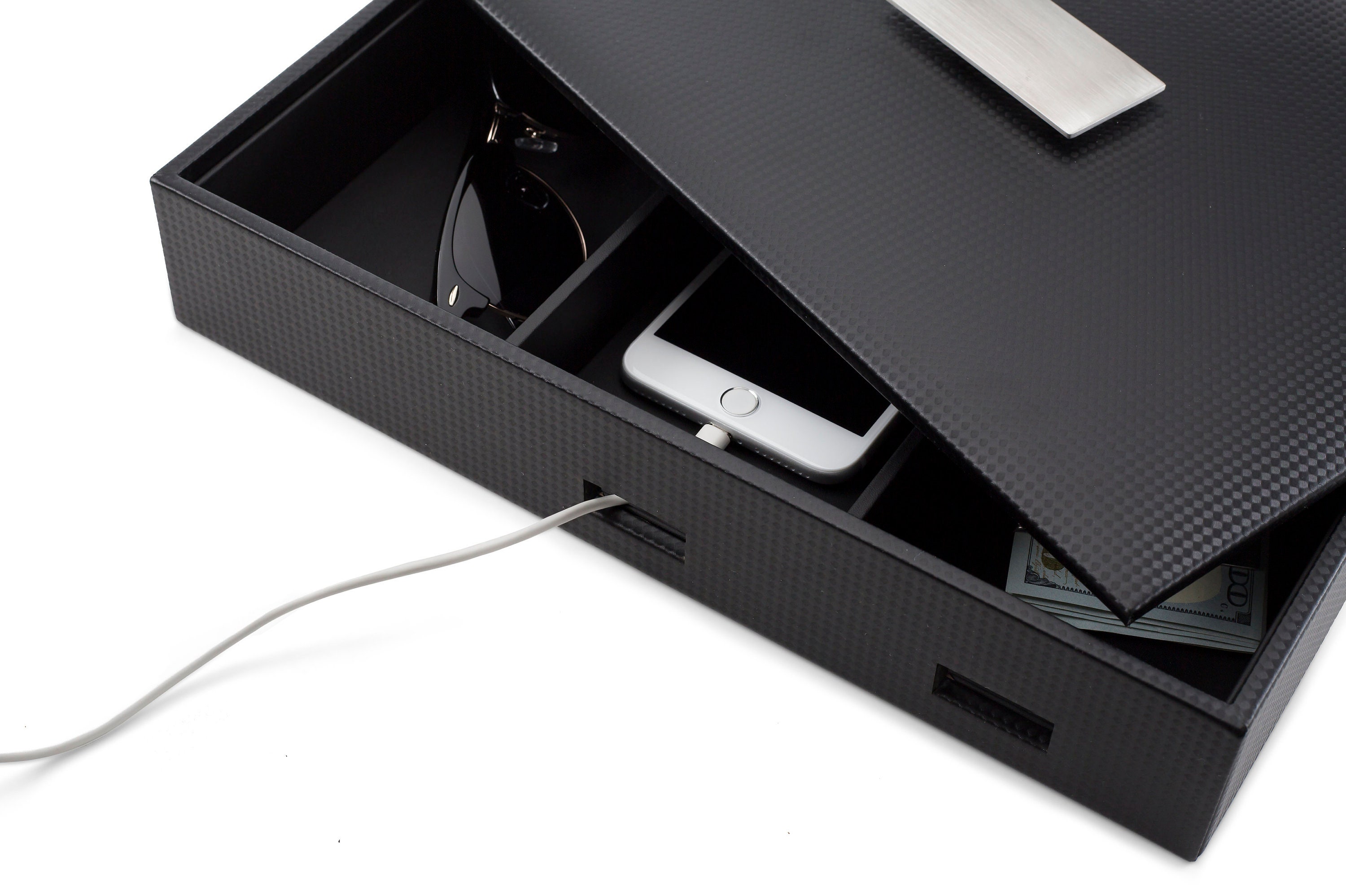 Personalized Valet Tray & Lid Men's Valet Organizer - Etsy