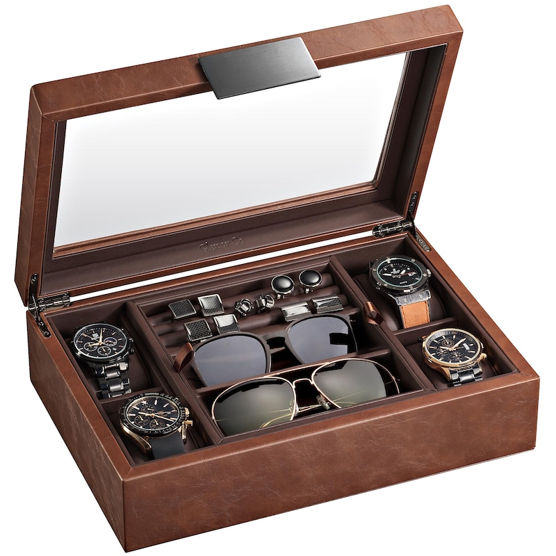 8 Watches Wood Watch Box - Etsy