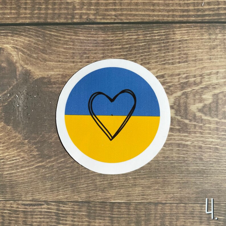 Stand With Ukraine Stickers - Etsy