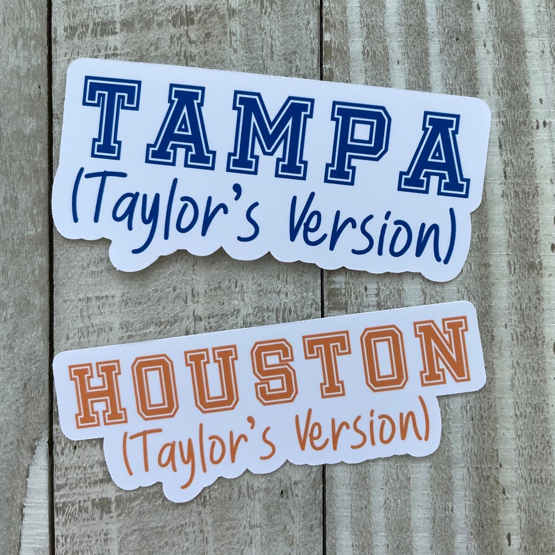 Custom Hometown Sticker (taylor’s Version) - Etsy