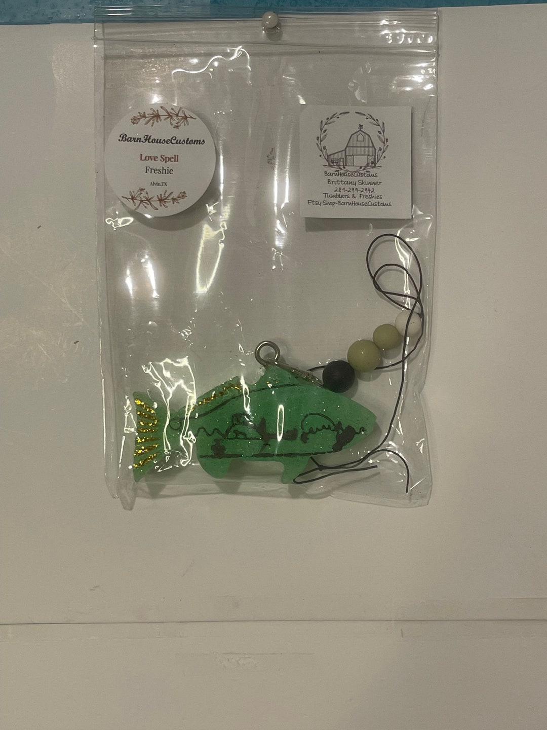 Fish Freshie/ Fish Designed Freshie/ Man Freshie/ Men Custom Fish Air ...