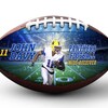 Custom Photo Football | Playmaker Design | Great for Senior Night ...