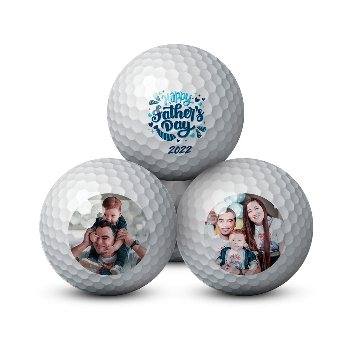 Personalized Custom Golf Balls 3 Pack Custom Father's - Etsy
