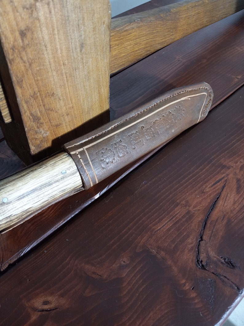 Hand Forged Knife - Etsy