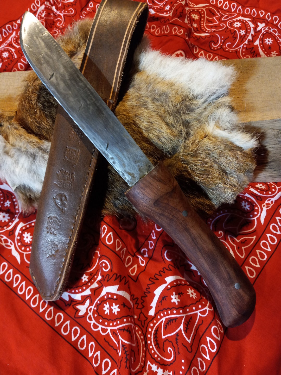 Hand Forged Knife - Etsy