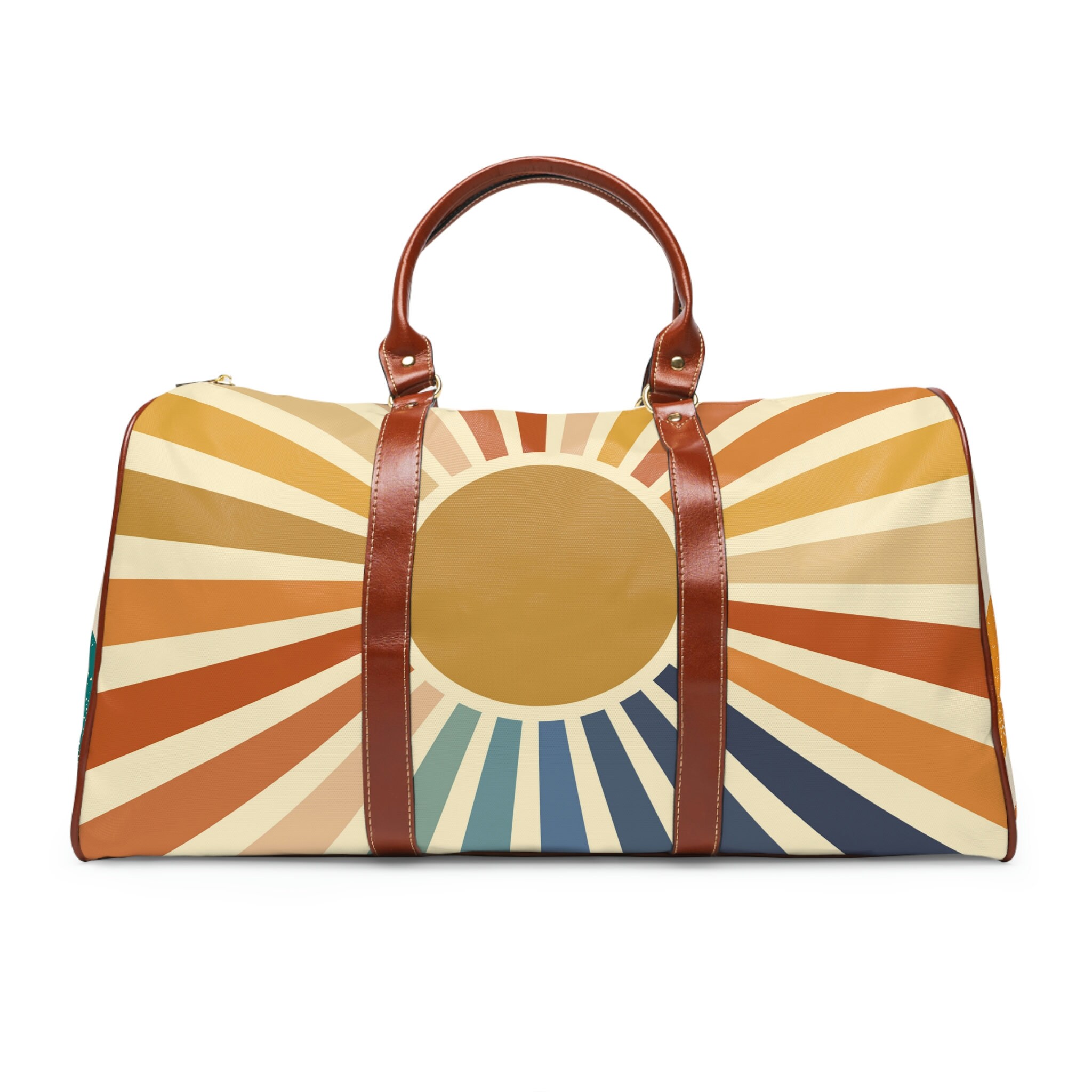 Here Comes the Sun Waterproof Weekender Bag | Retro 70's | Vintage ...