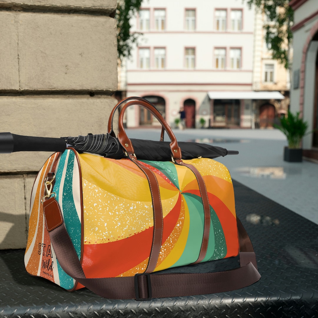 Dancing Queen Waterproof Weekender Bag | Retro 70's | Vintage Style ...