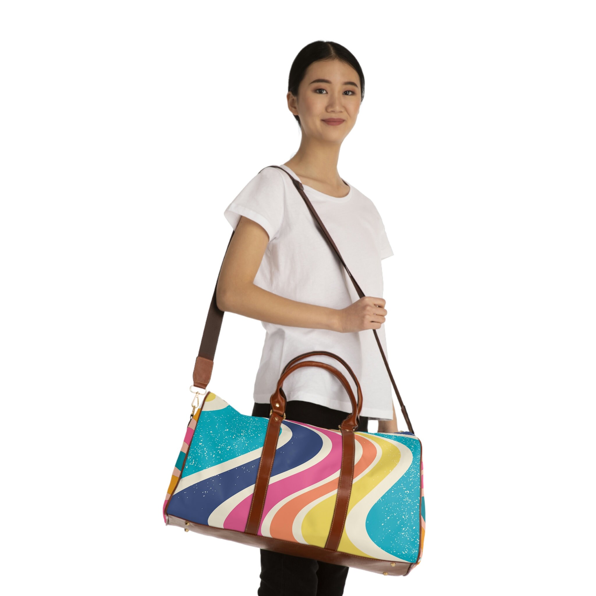 Lucy in the Sky Waterproof Weekender Bag | Retro 70's | Vintage Style ...