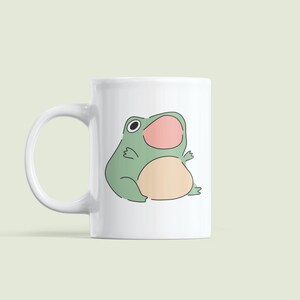 Green Frog Mug, Frog Mug, Frog Mug, Funny Frog Mug, Cute Frog - Etsy