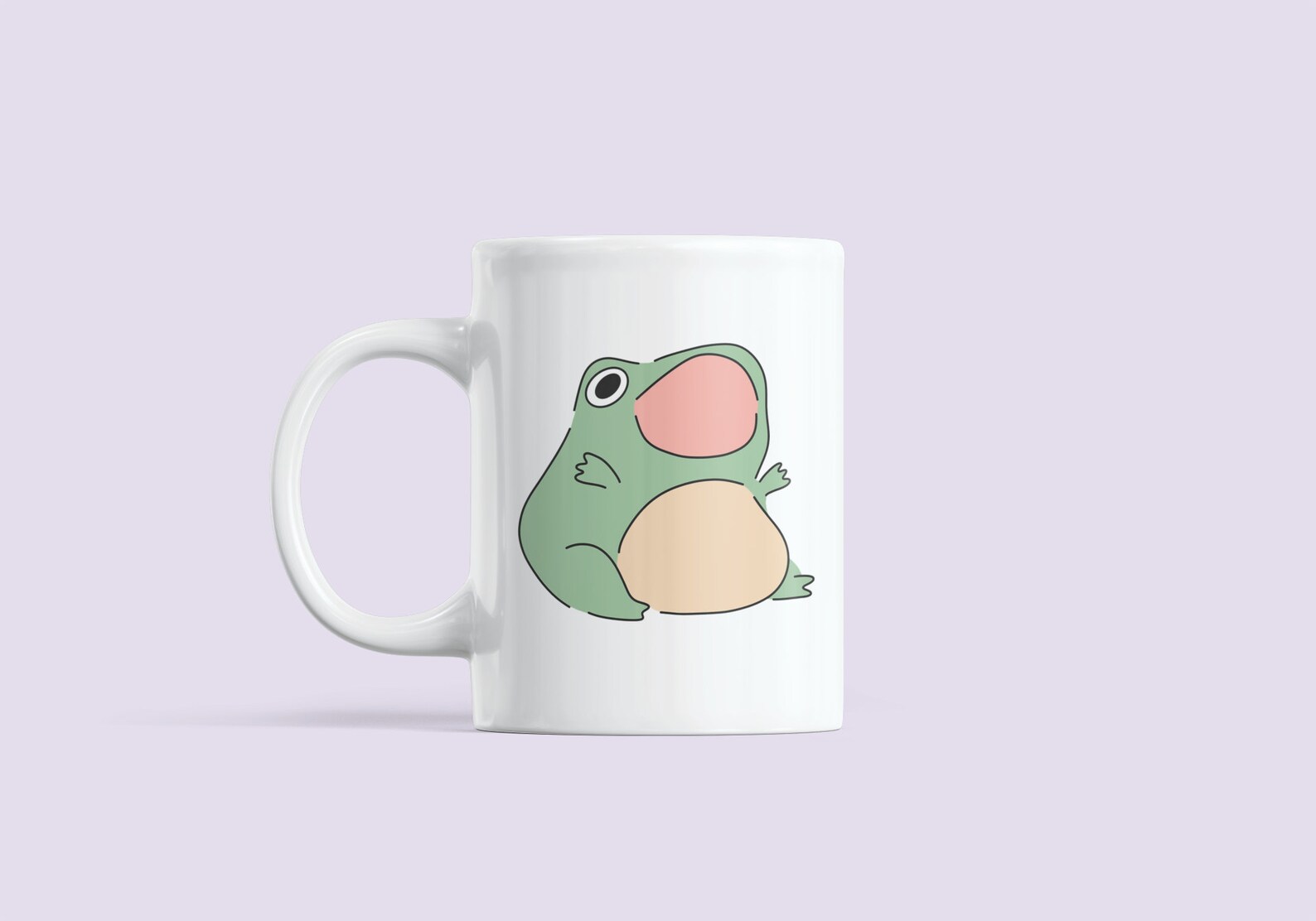 Green Frog Mug Frog Mug Frog Mug Funny Frog Mug Cute Frog - Etsy