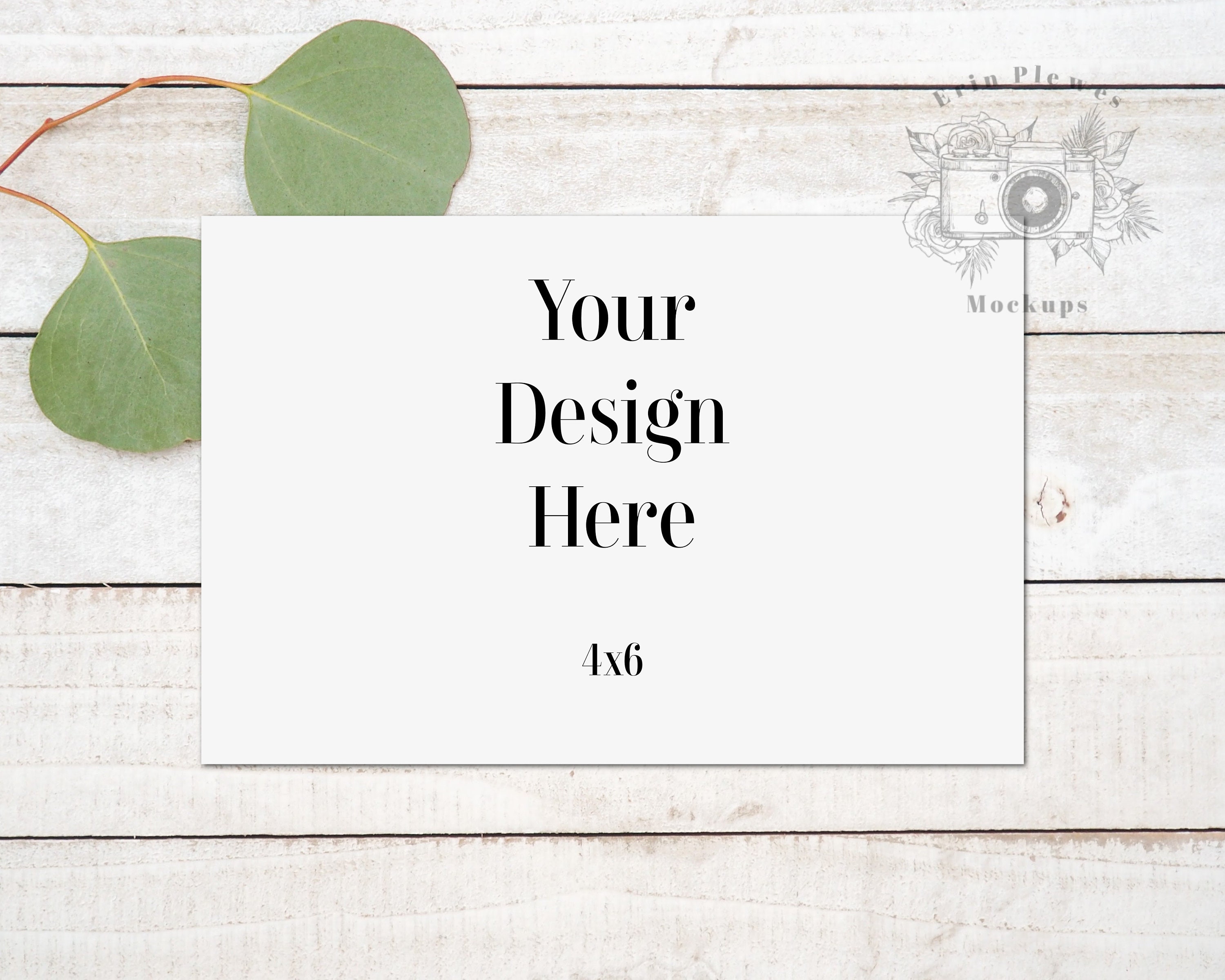 4x6 Greeting Card Mockup 4x6 Invitation Mock up - Etsy