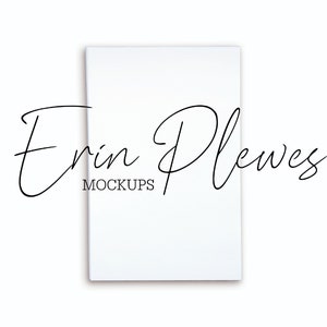 4x6 Notepad Mockup, to Do List Mock up on White Background, 4