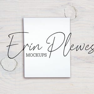 Notepad Mockup A2, to Do List Mock Up, A2 Minimalist Stationery Flatlay ...