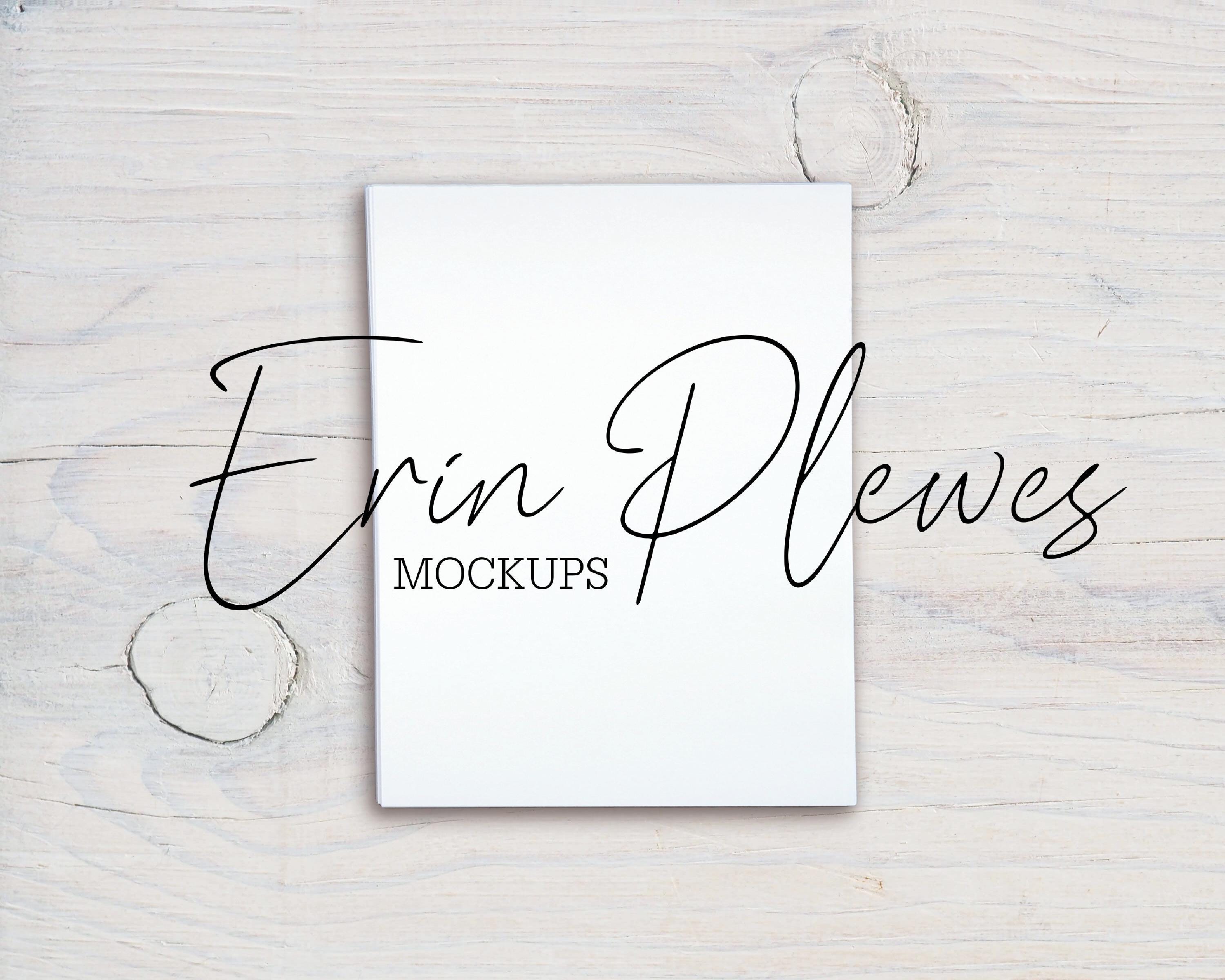 Notepad Mockup A2, to Do List Mock Up, A2 Minimalist Stationery Flatlay ...