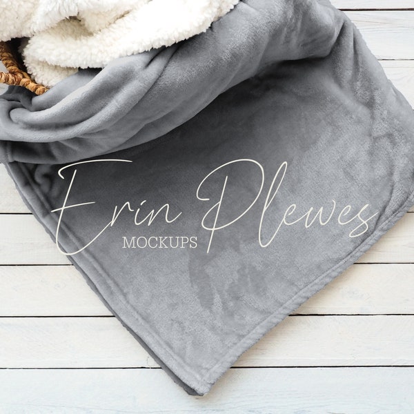Hooded Blanket Mockup - Etsy