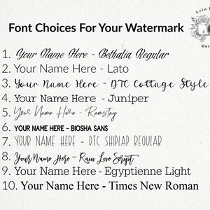 Personalized Watermark, Customized Watermark PNG, Company Name ...