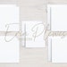 4x5 Card Mock Ups With Envelopes, Multiple Greeting Card Mock up X 5 ...