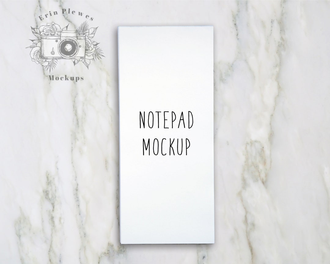 To Do List Mockup, Notepad Mock up on Marble, Minimalist Stationary ...
