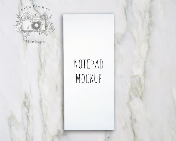 To Do List Mockup Notepad Mock up on Marble Minimalist - Etsy