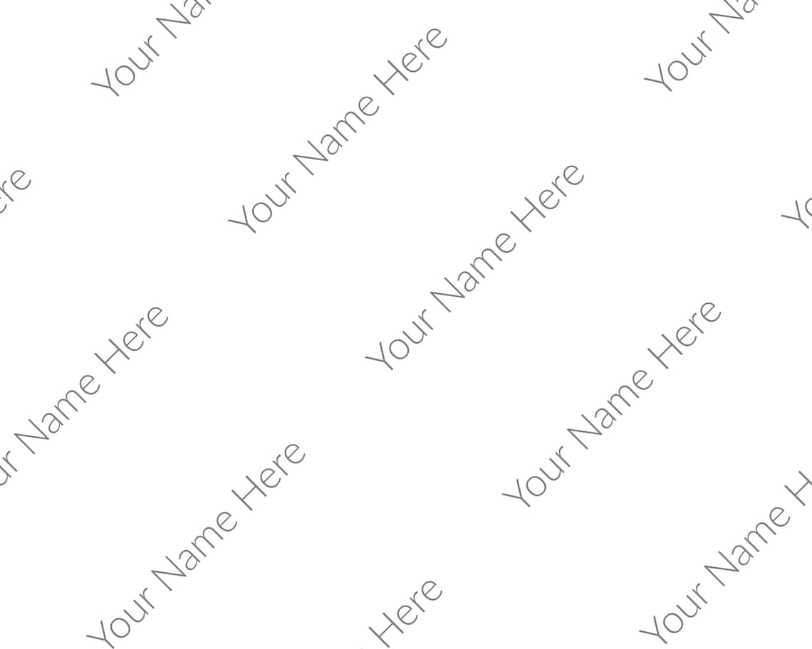 Personalized Watermark Customized Watermark PNG Company Name | Etsy