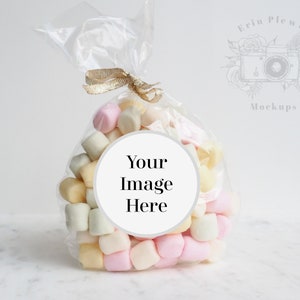 Gift Bag Mockup, Wedding Favor Mock Up, Candy Bag Mock-up, Bag of ...