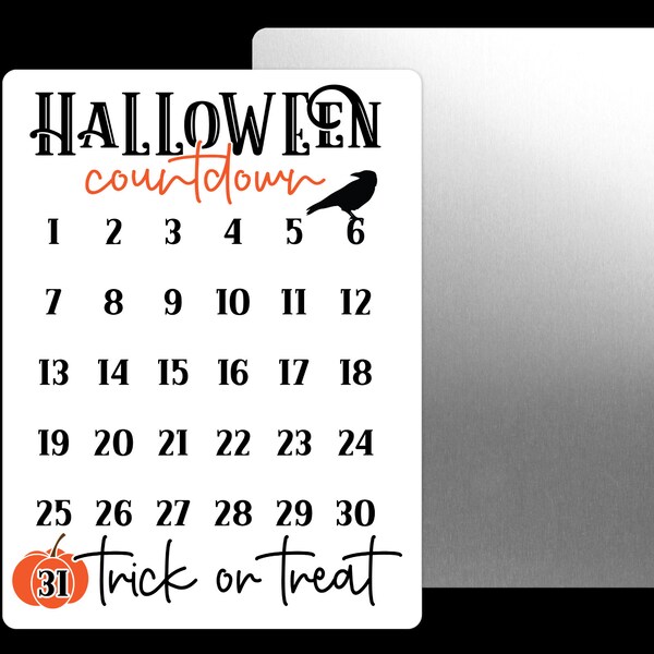 Halloween Countdown - Etsy