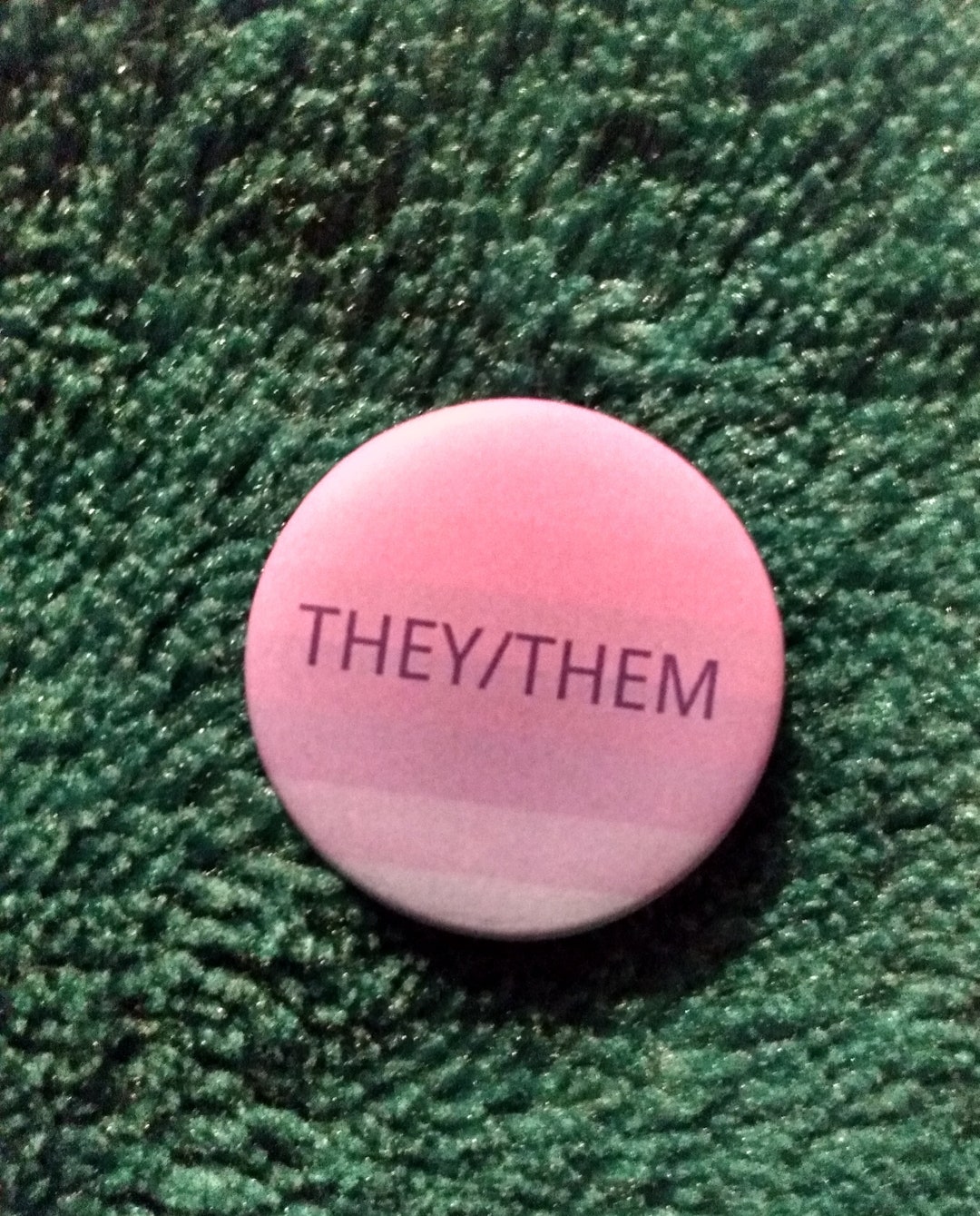 Ambonec They/them Pronoun Badge - Etsy