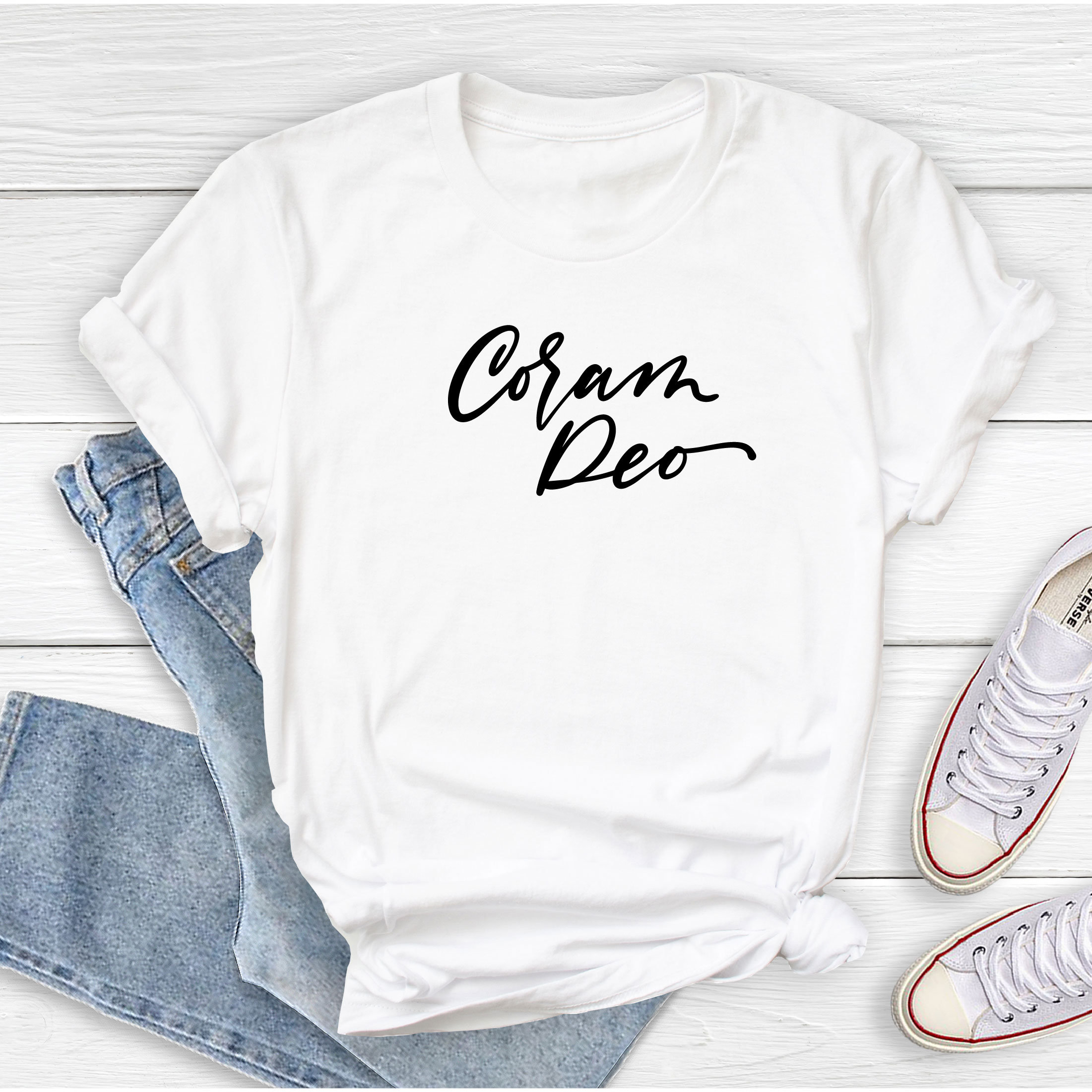 Coram Deo Short-sleeve T-shirt | Etsy