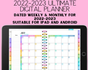2023 Ultimate Digital Planner | Monthly, Weekly, and Daily Planner ...