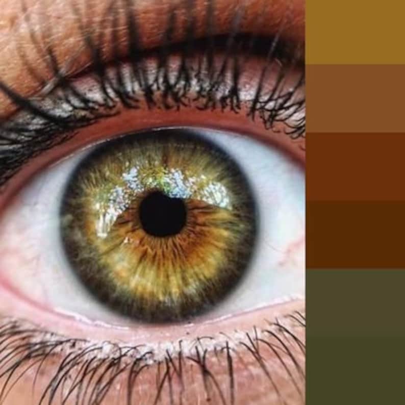 Eye Colors Procreate Color Palette - Etsy
