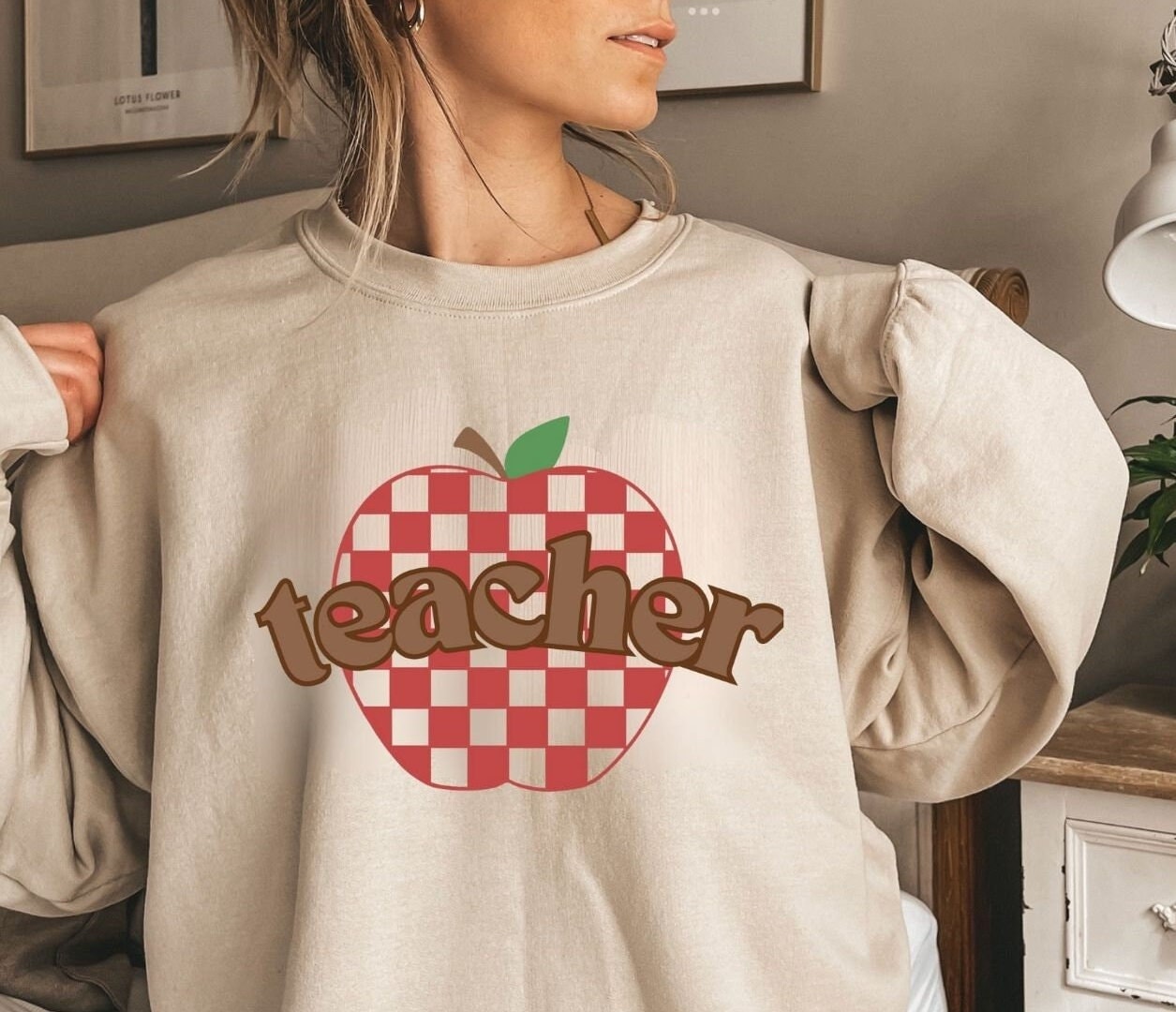 Teacher Checker Board Apple PNG JPG SVG Digital Download - Etsy