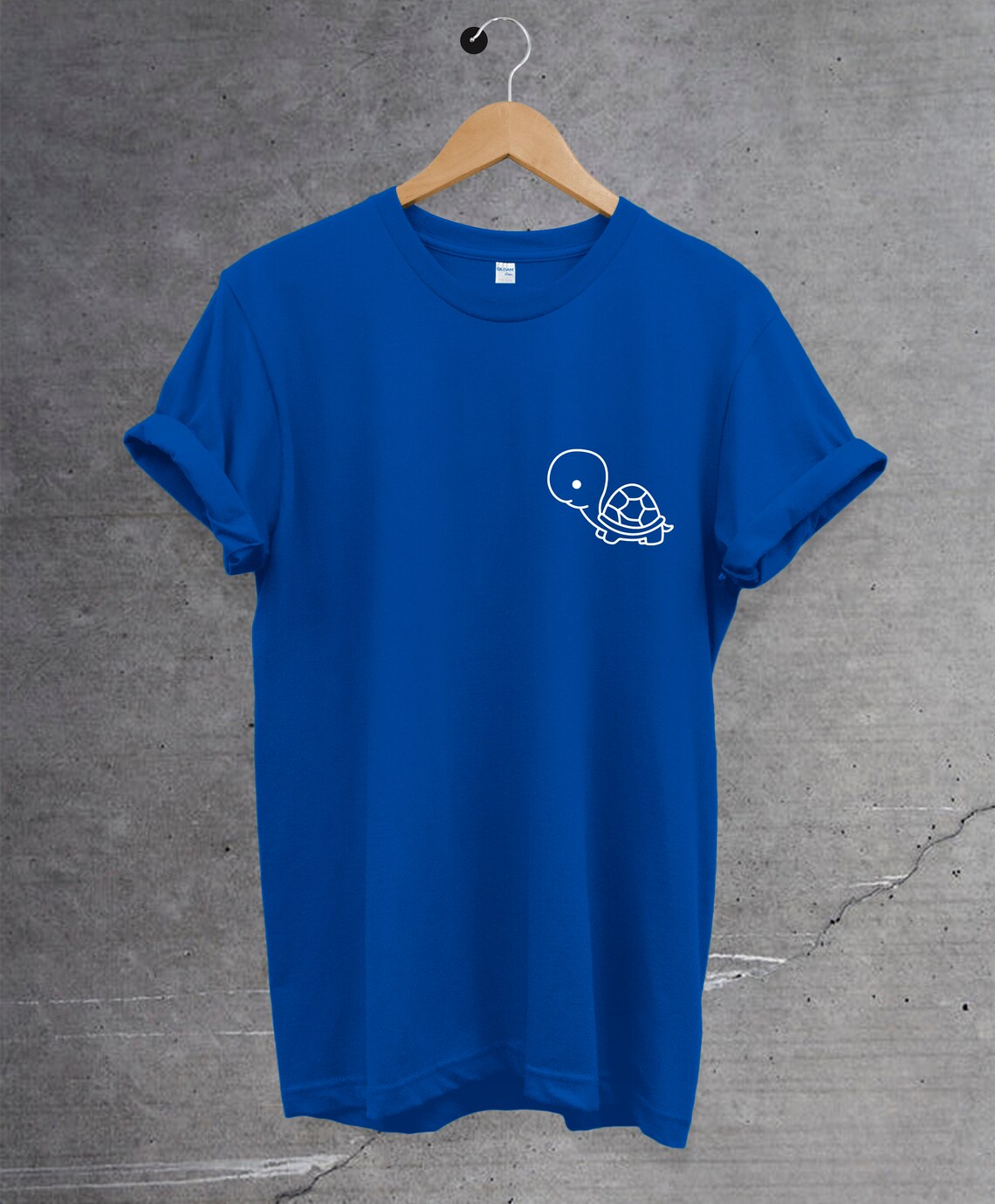 Cute Turtle Pocket Size T Shirt. Tee for Turtle Lovers. Perfect Gift ...
