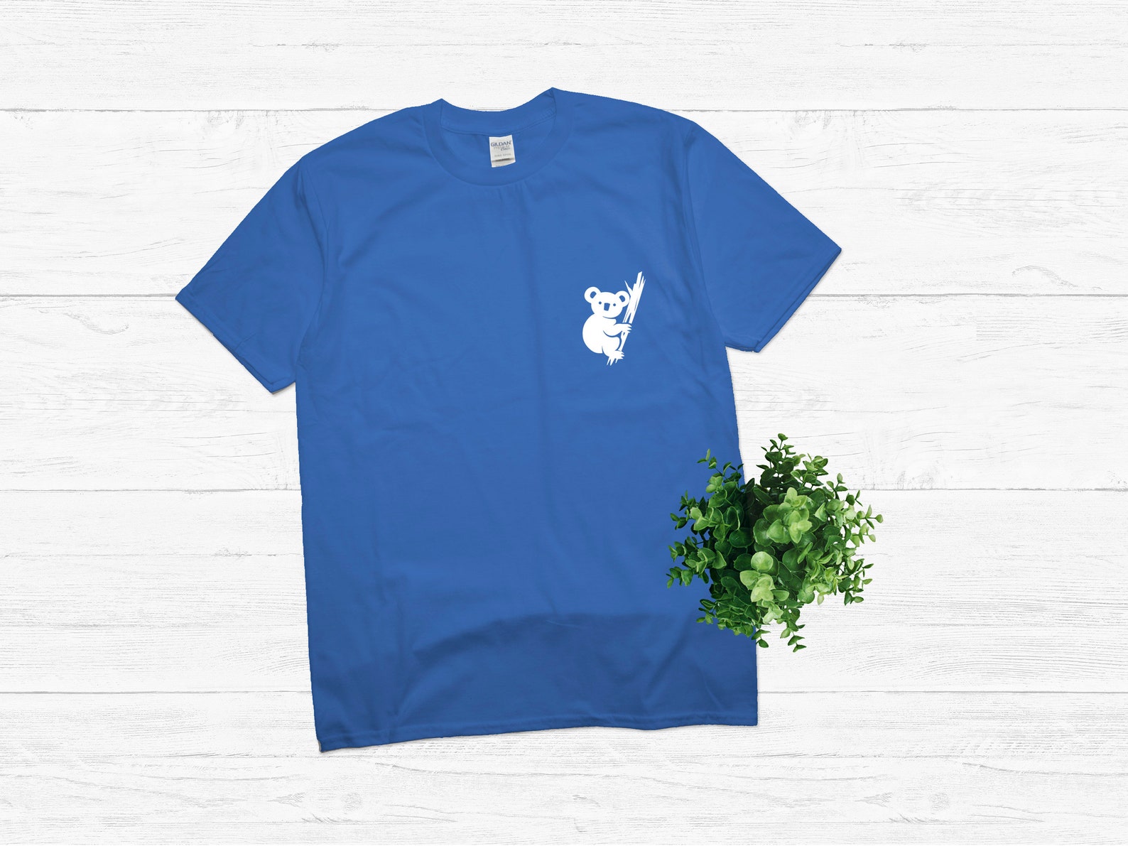 Cute Koala Pocket Size T Shirt. Tee for Koala Lovers. Perfect Gift ...