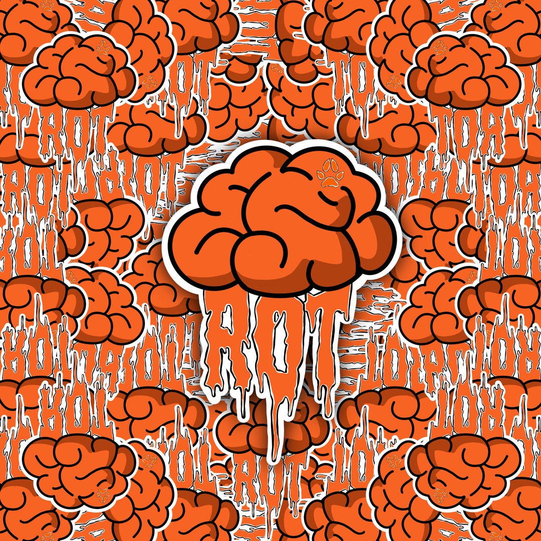 AFTG Brain Rot | All for the Game Sticker - Etsy