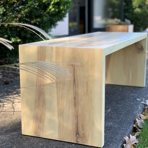 Waterfall Bench - Etsy