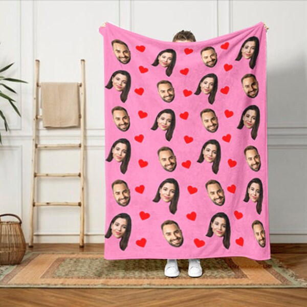 Custom Face Blanket - Etsy